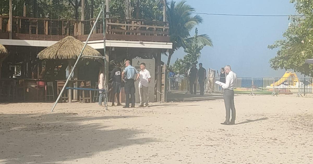 Kabana Beach : la démolition de la structure suspendue